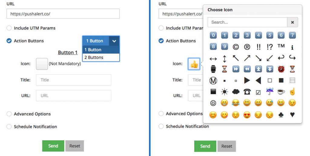Introducing Call-to-Action buttons for Web Push Notifications | PushAlert Blog