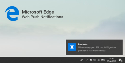 Product Update: Microsoft Edge Browser Now Supports Web Push Notifications | PushAlert Blog
