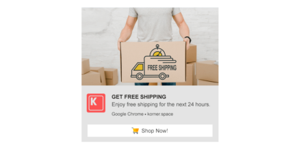 30+ Web Push Notification Templates for e-Commerce that Convert ...